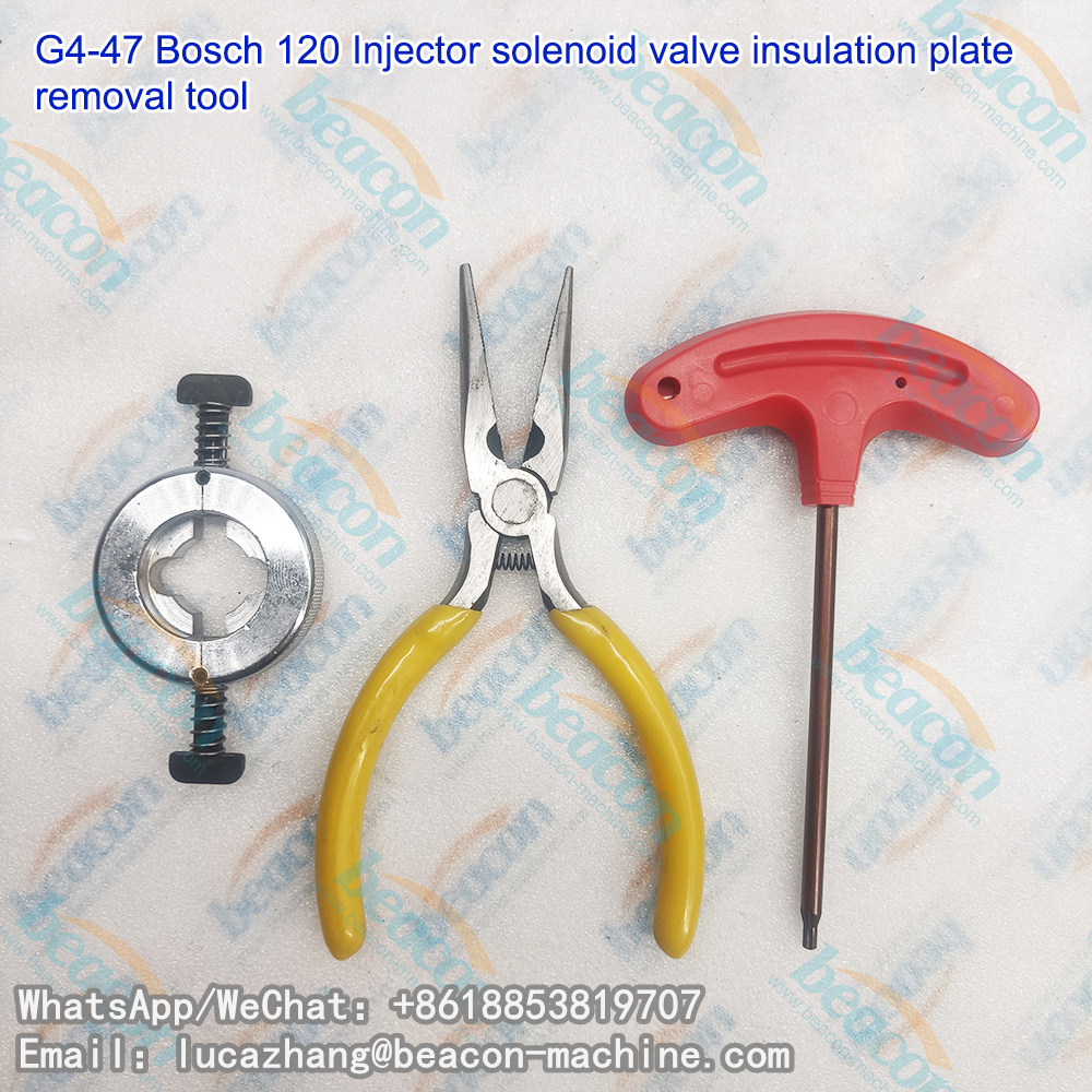 Beacon Bosch 120 Injector Solenoid Valve Insulation Plate Removal Tool