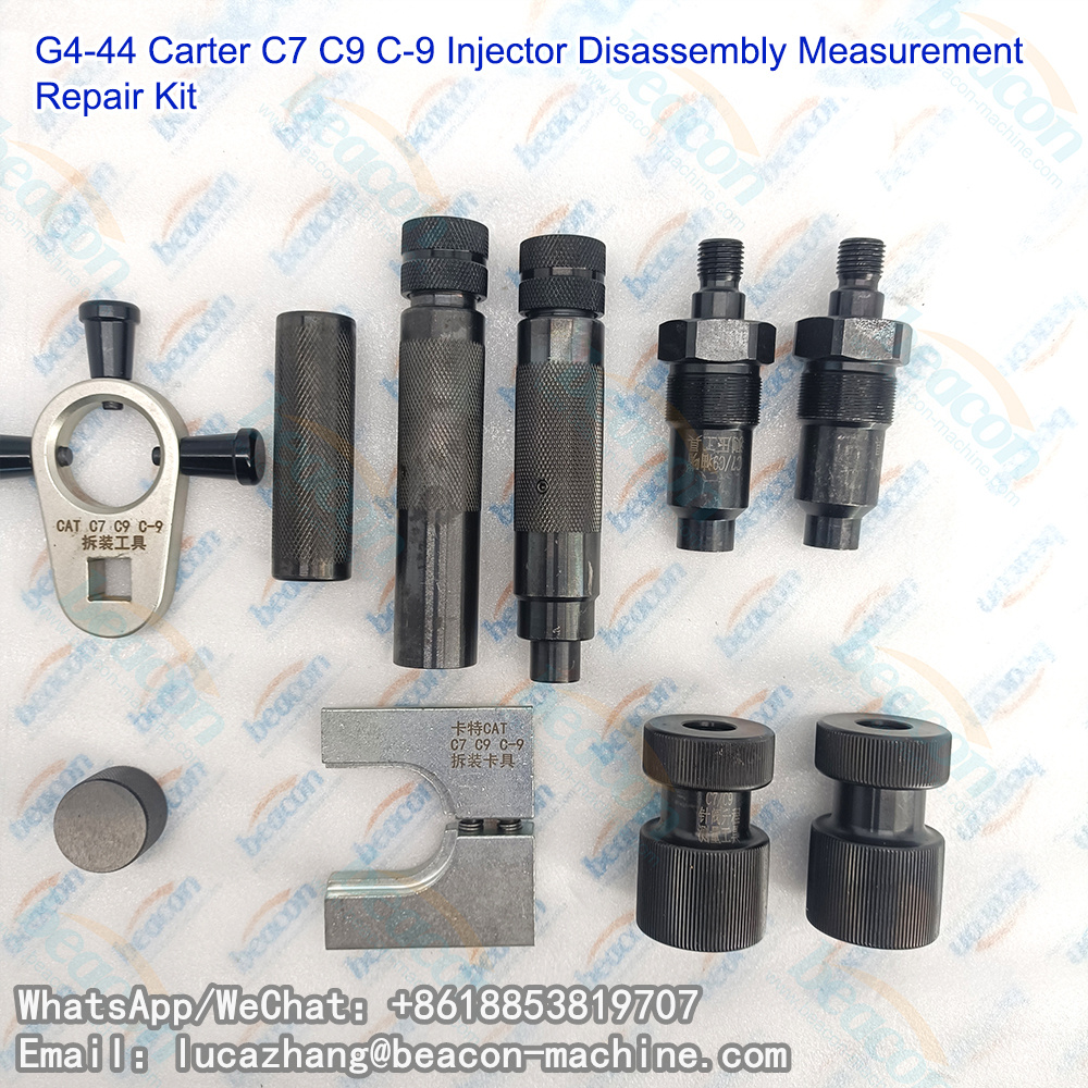 G4-44 Caterpillar C7 C9 C-9 Injector Disassembly Measurement Repair Cat ...