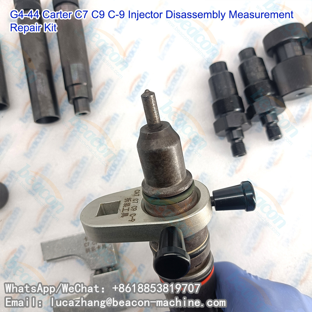 G4-44 Caterpillar C7 C9 C-9 Injector Disassembly Measurement Repair Cat ...